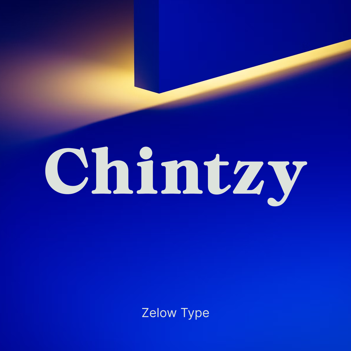 Chintzy – Fontshelf